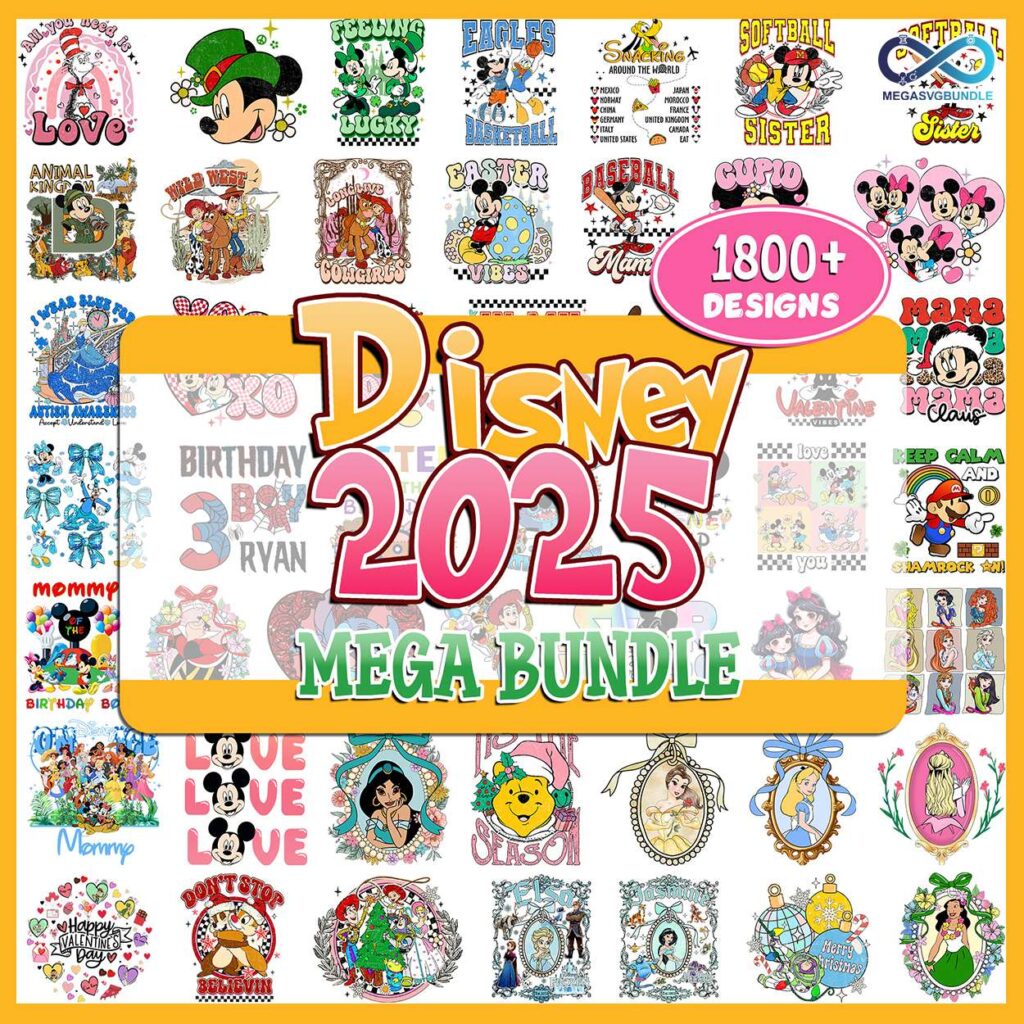 Stitch - Mega SVG Bundle - Huge Collection of SVG & PNG Files