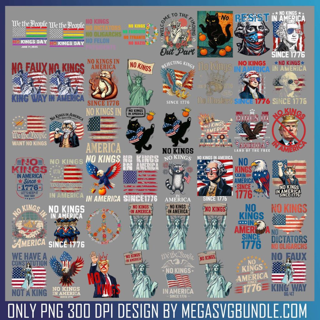 No King png bundle, no kings act png, no kings in america png - Mega ...