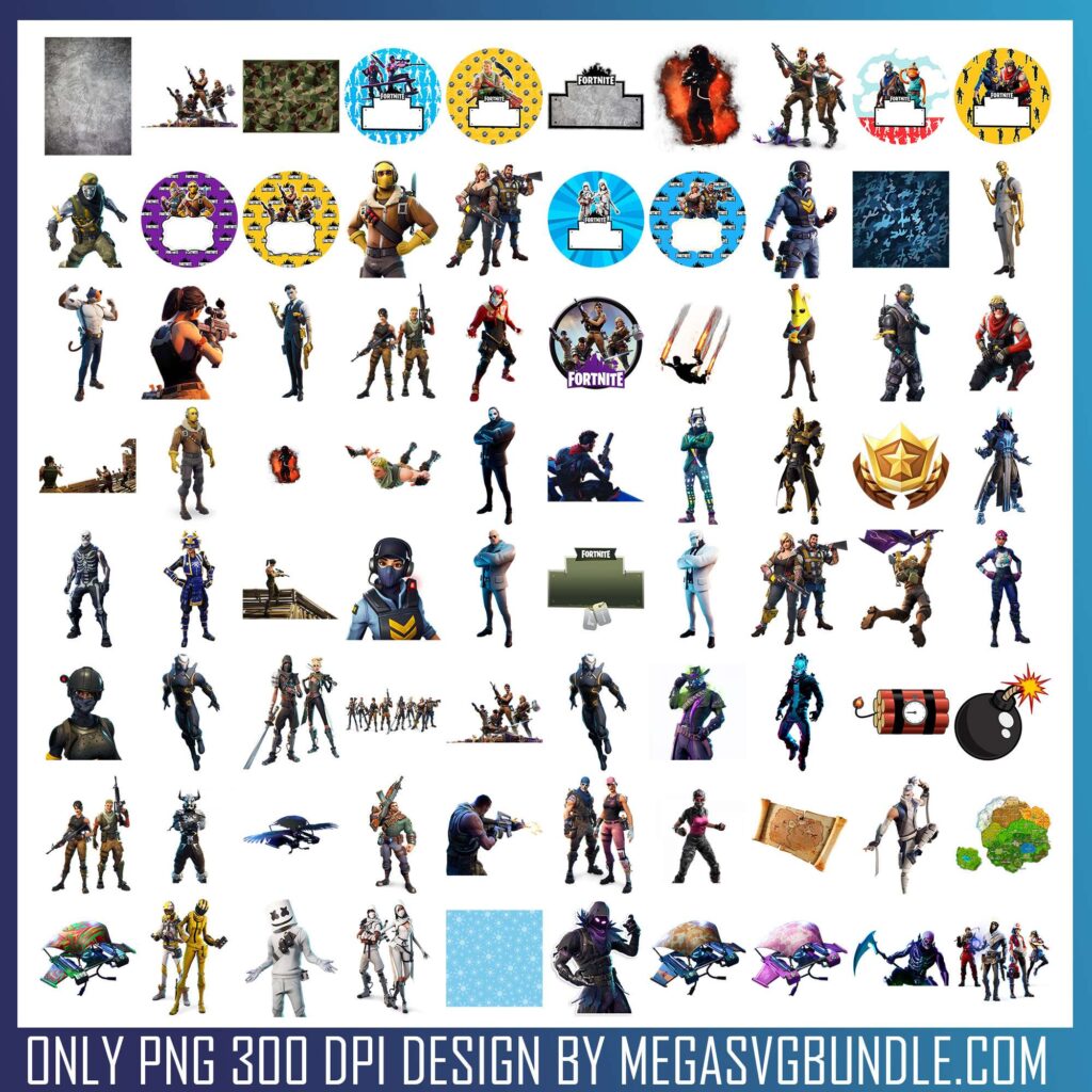 Fortnite png bundle, fortnite item shop png, fortnite skins png - Mega ...