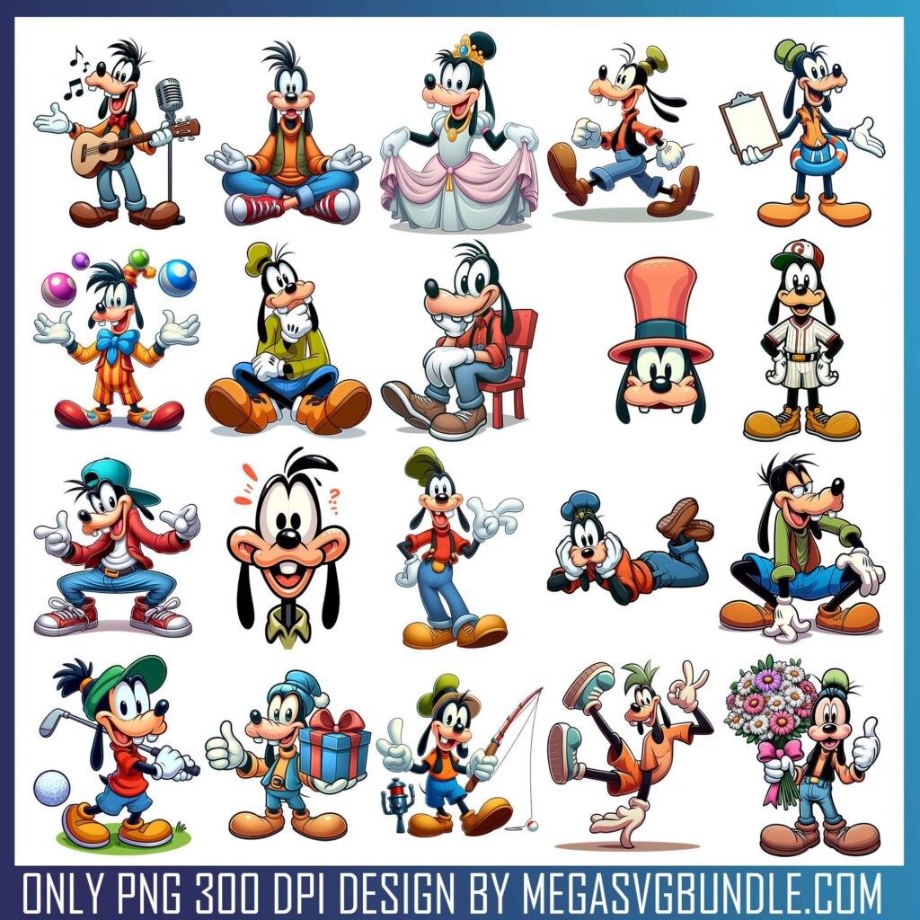 Goofy mickey png bundle, goofy mickey mouse png, mickey and goofy png ...