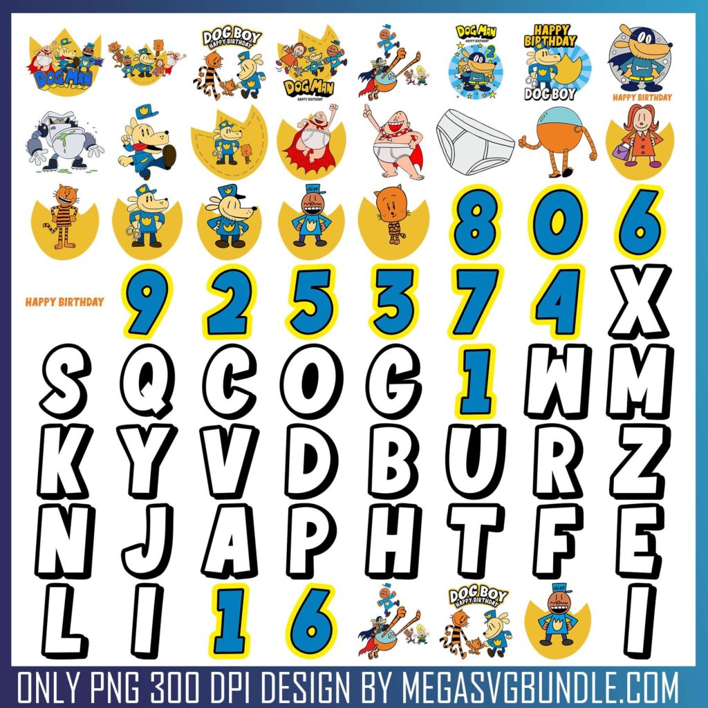 Dogman alphabet png bundle, dogman movie png, dogma film png - Mega SVG ...