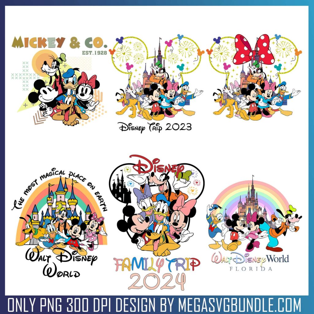 Walt disney world png bundle, disney world png, disney world tickets ...
