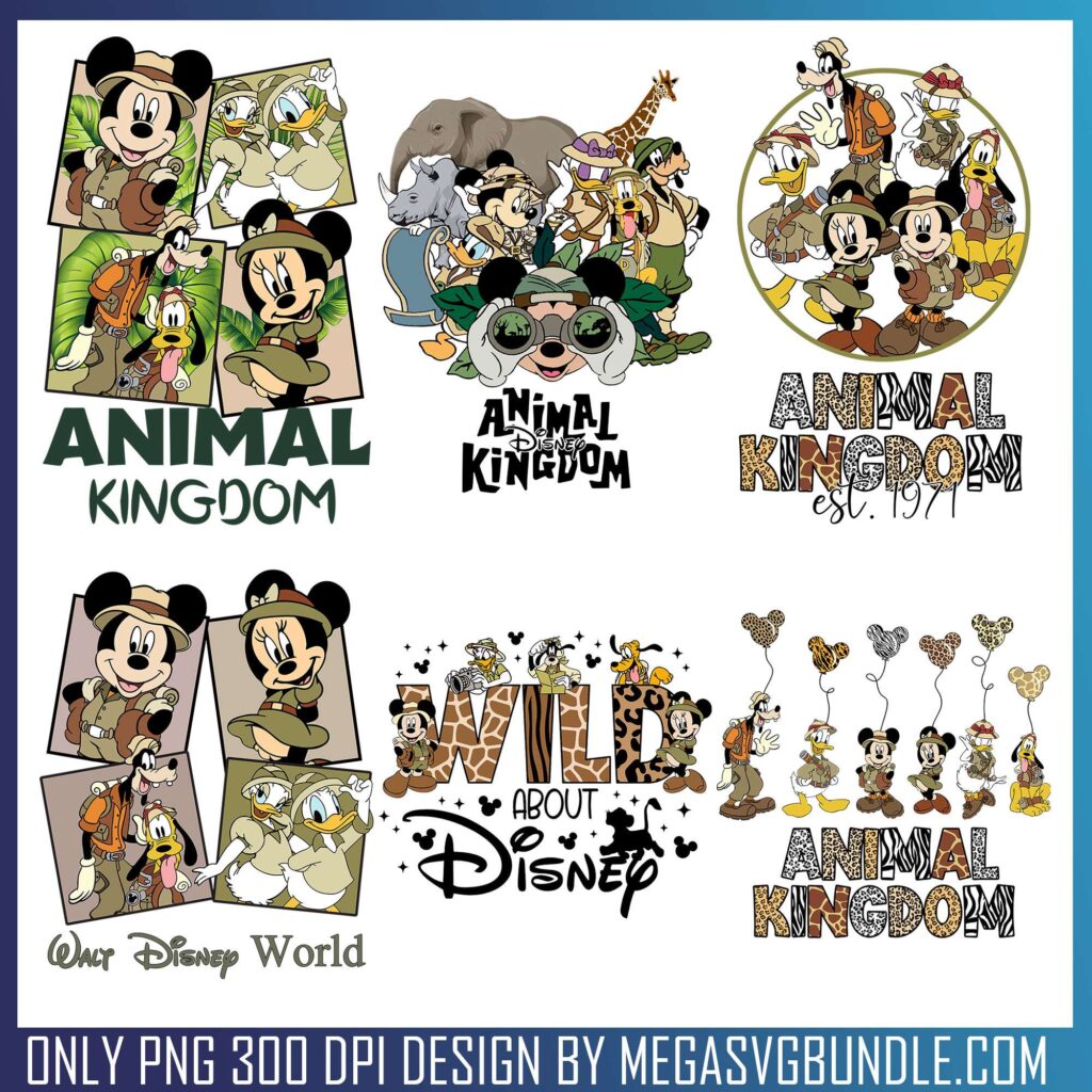 Disney Animal Kingdom PNG Bundle, disney world png, disney png - Mega ...