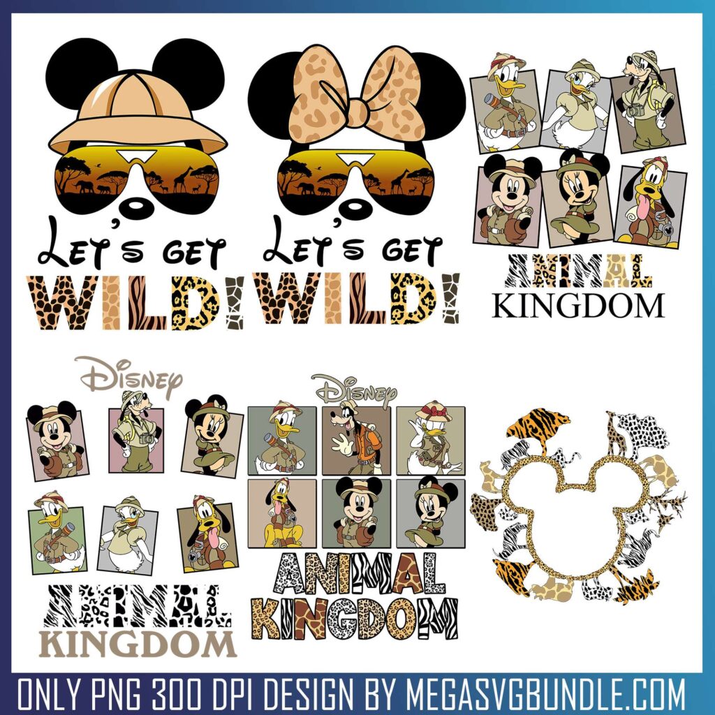 Lets get wild png bundle, disney tickets png, disney springs png - Mega ...